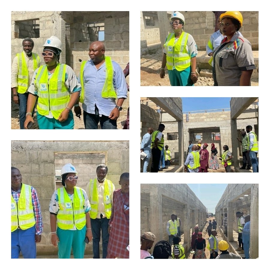 HON. MOTUNRAYO GBADEBO-ALOGBA INSPECTS PROGRESS ON IGBE-OGUNRO’S FIRST ...