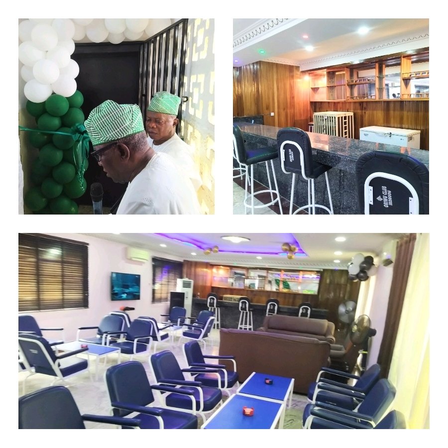 ORIWU CLUB IKORODU UNVEILS NEWLY UPGRADED MEMBERSHIP BAR TO CELEBRATE ...