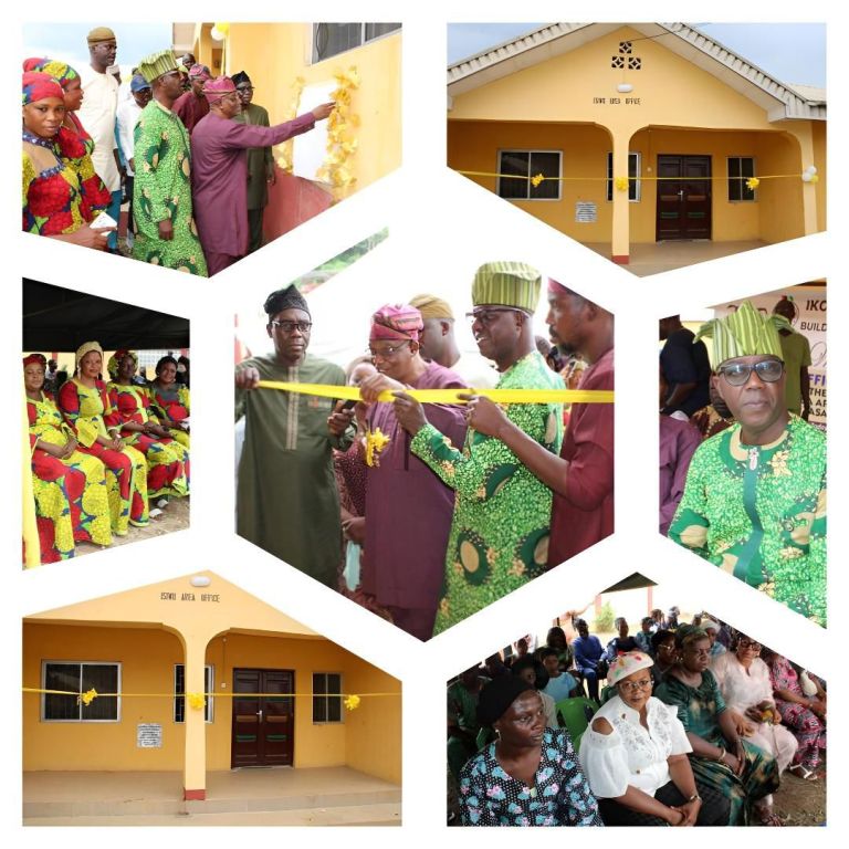 IKORODU NORTH LCDA CHAIRMAN ADEOLA BANJO COMMISSIONS RENOVATED OFFICE ...