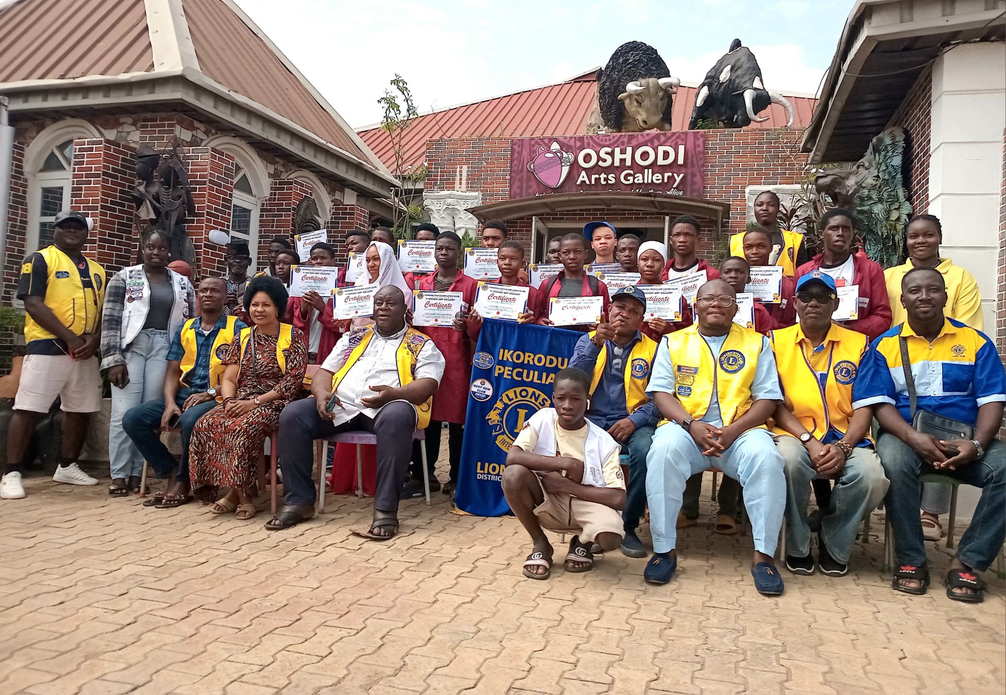 IKORODU PECULIAR LIONS CLUB GRADUATES 27 YOUTHS AT SKILL-FOR-LIFE ...