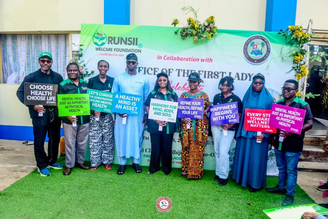 HON. ADEDAYO LADEGA HOSTS LAGOS FIRST LADY AT 2025 WORLD MENTAL HEALTH ...