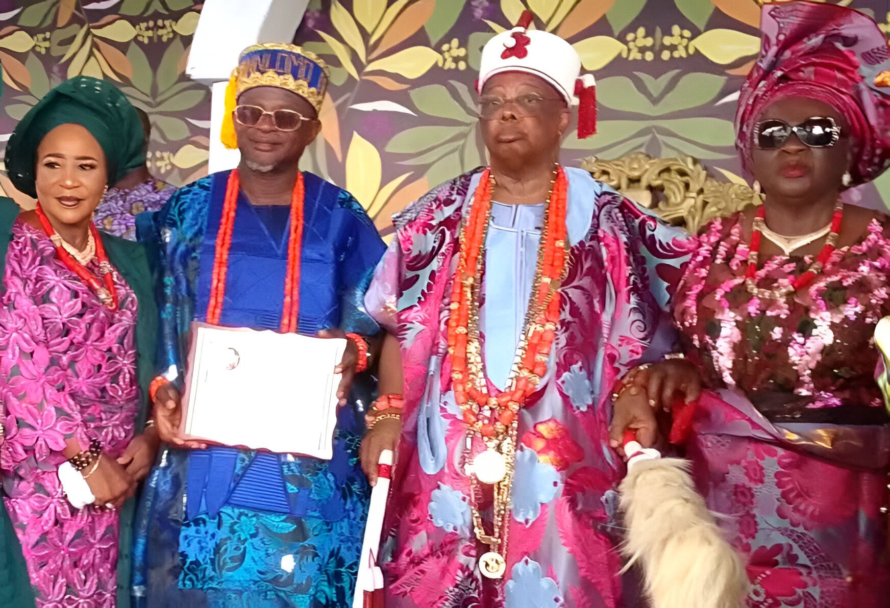 DR AGBAJE FELICITATES CHIEF OLABINJO OLARENWAJU JAMIU ON INSTALLATION ...